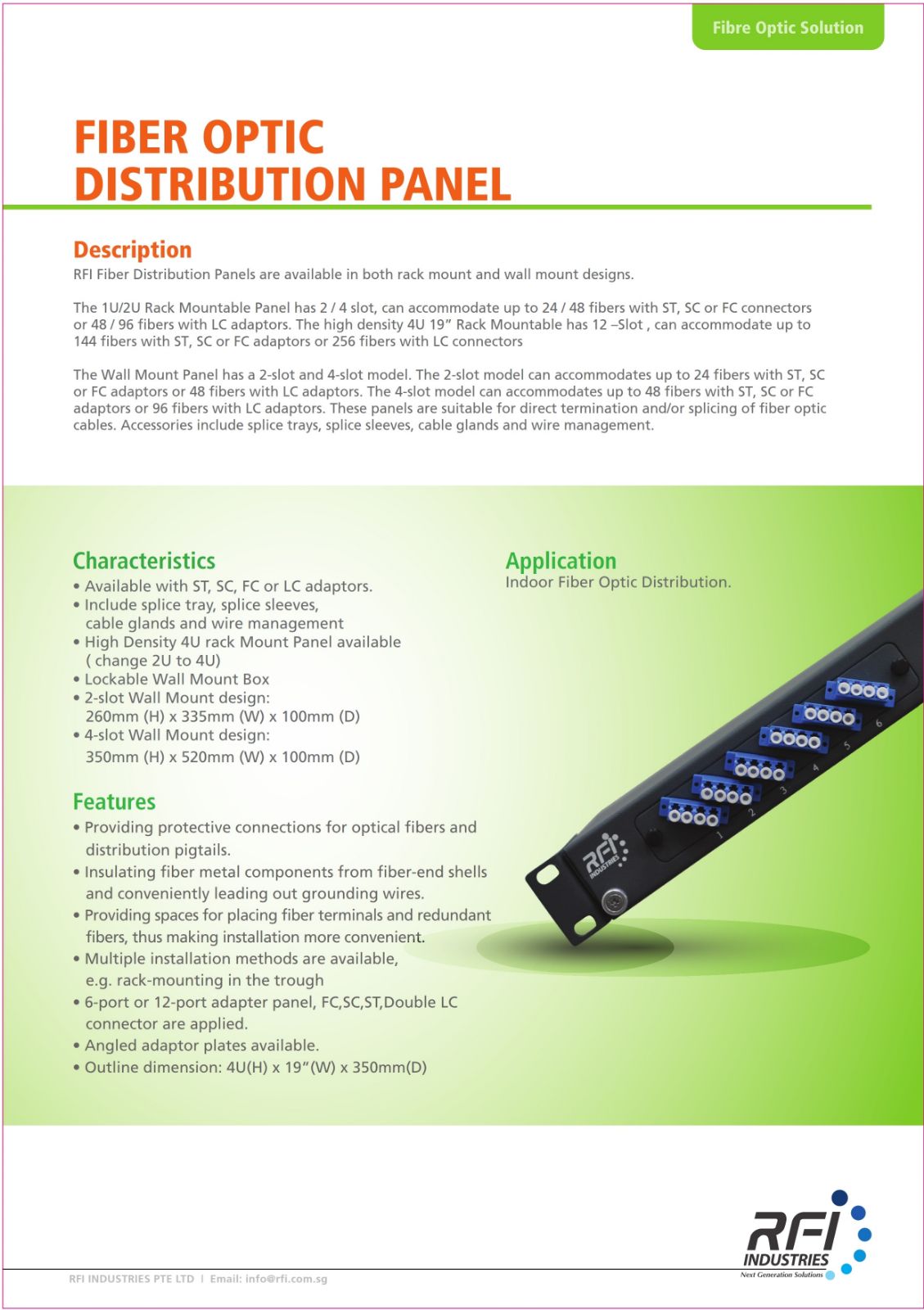 RFI Product