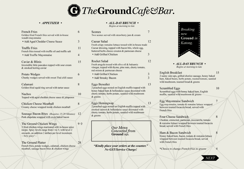 The Ground Cafe & Bar @ Avon Park