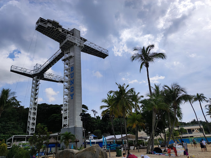 Bungy Jump & The New Tandem Bungy at Skypark Sentosa @ Skypark Sentosa ...